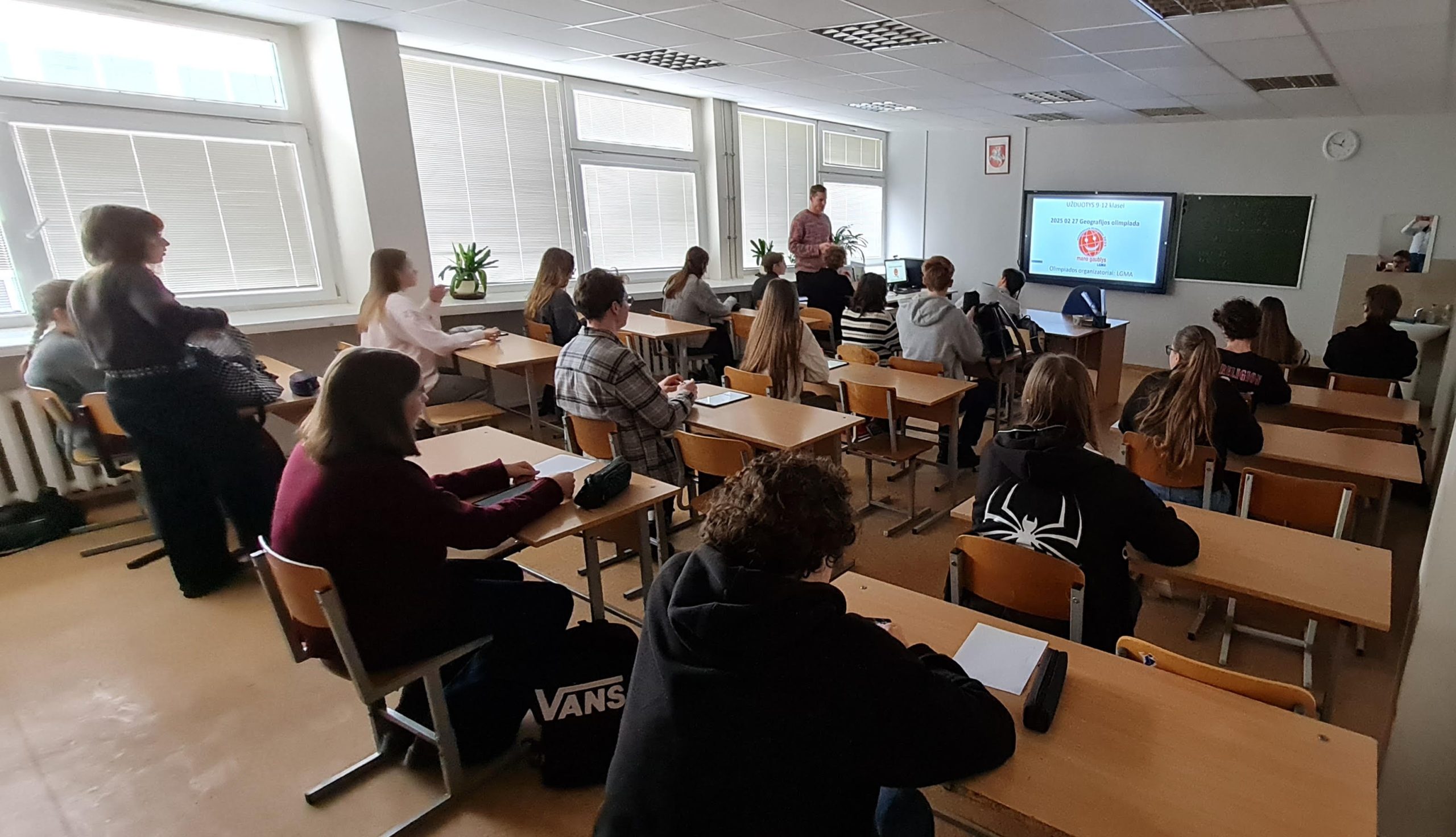 XIV-oji geografijos olimpiada MANO GAUBLYS | Vilniaus Žemynos gimnazija