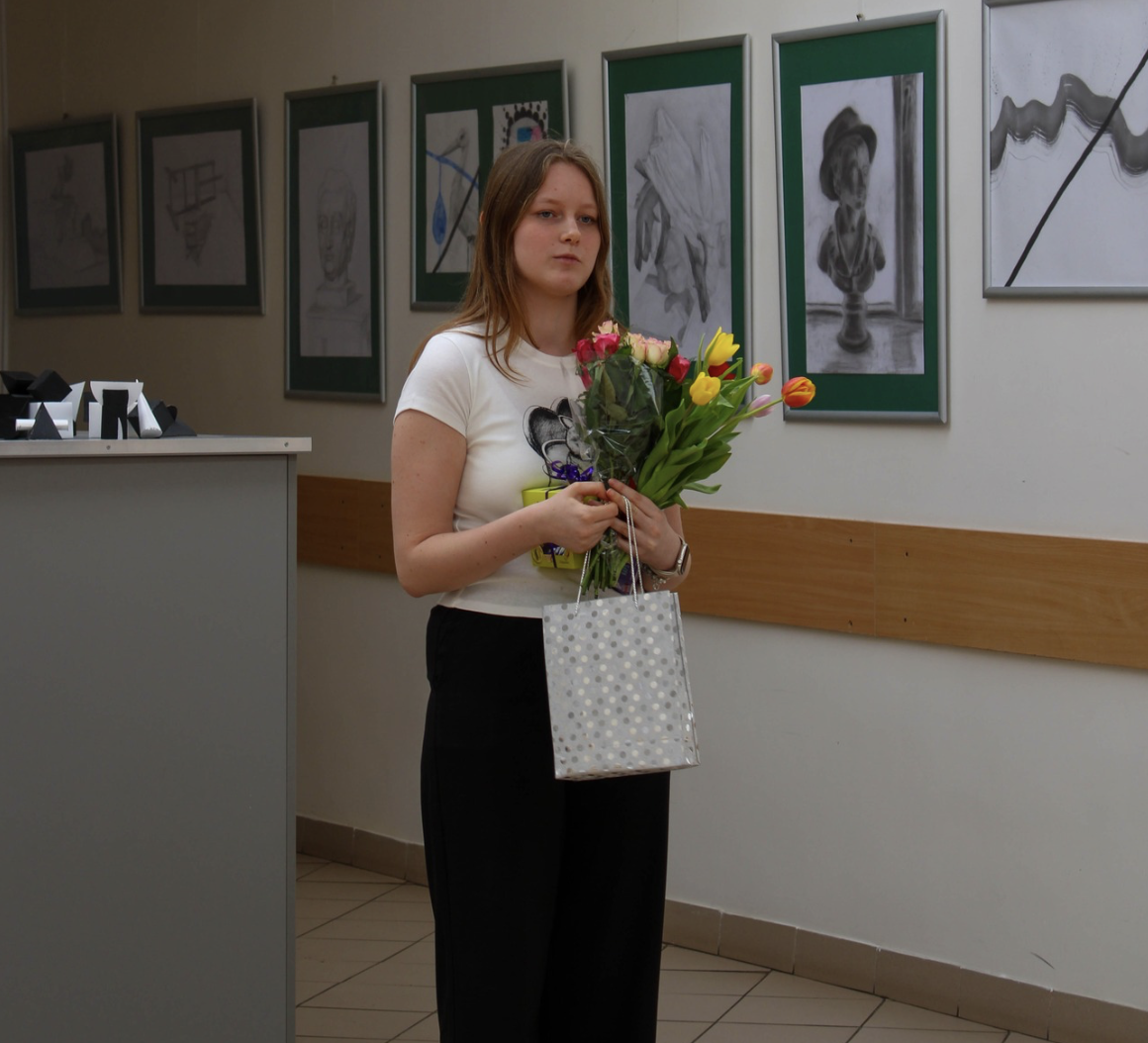 Parodos atidarymas „PROGRESAS“ – pirmas kartas, kuris įsimins ilgam | Vilniaus Žemynos gimnazija